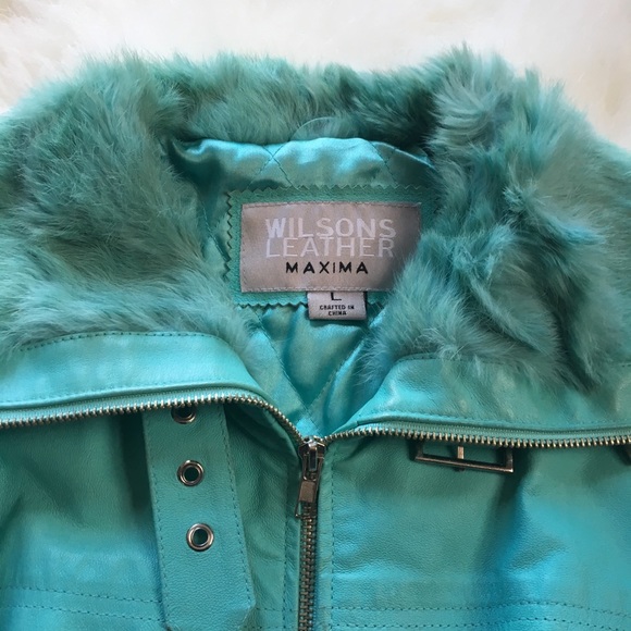 Wilsons Leather | Jackets & Coats | Wilsons Leather Teal Leather 3 Pcs ...